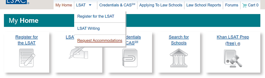 LSAC Policy on Accommodations for Test Takers with Disabilities | The ...